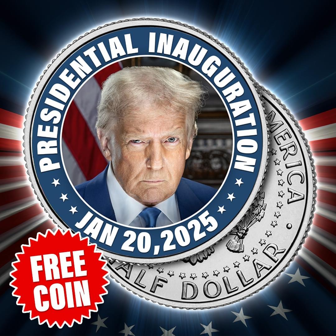 Trump 2025 Inauguration JFK Coin Order Form